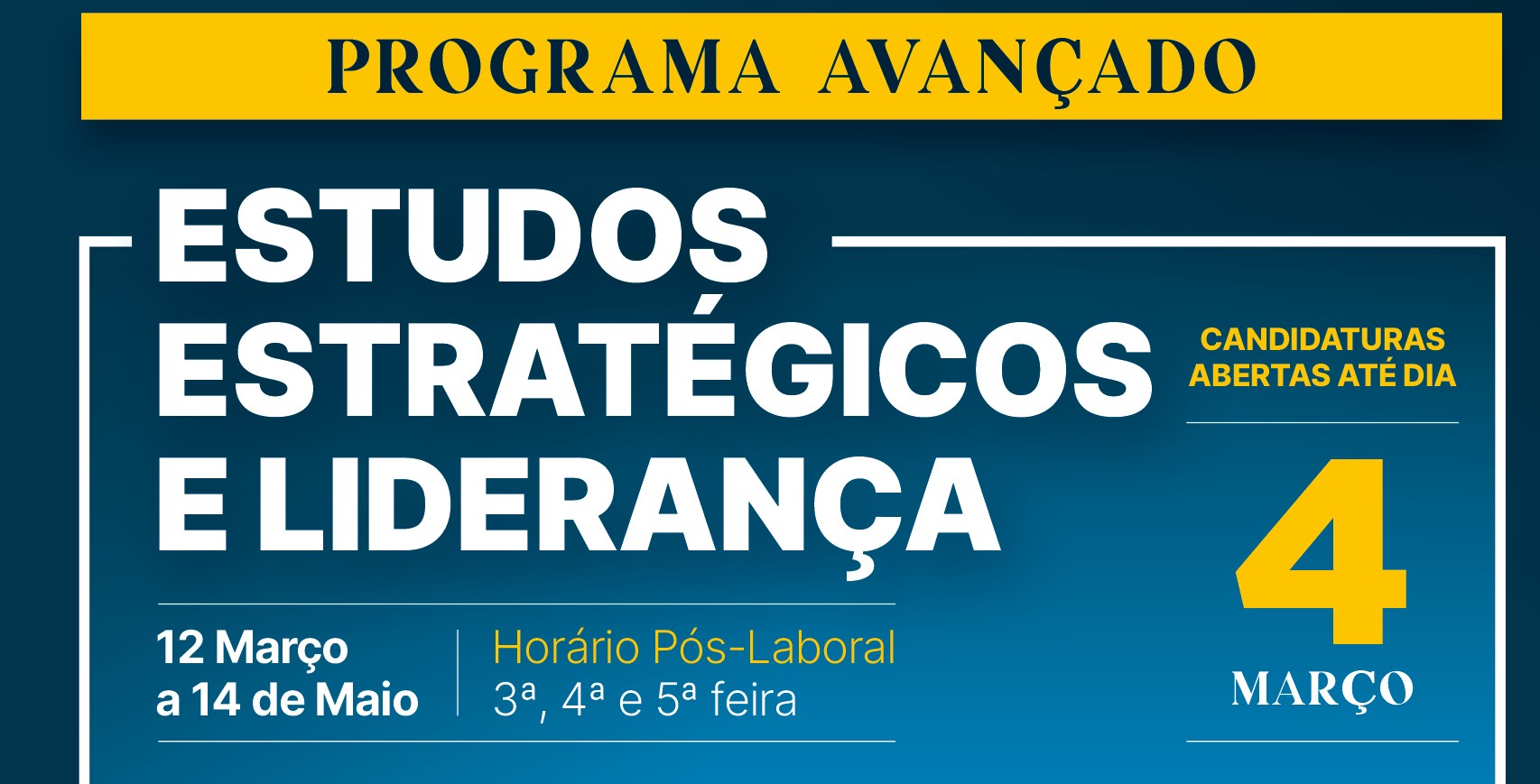 PA em Estudos Estratégicos e Liderança - candidaturas até 4 Março | IEP ...